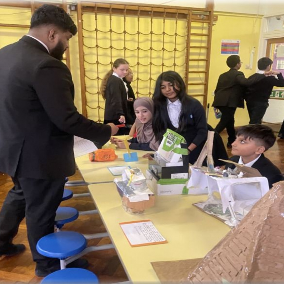 Brookside Primary - Getting Creative with Recycled Materials