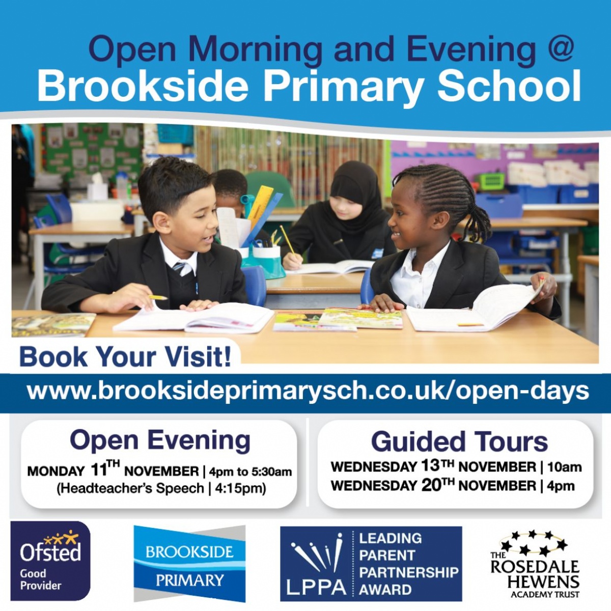 Brookside Primary - Open Evening and Guided Tours